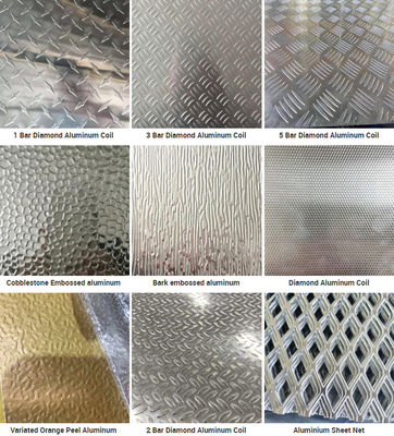 Diamond Aluminum Plate Aluminum Checkered Plate Perforated Aluminum Sheets