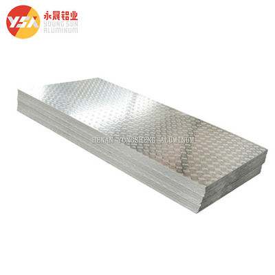 6.5mm Aluminum Checkered Plate 5 Bar Diamond Plate Sheets