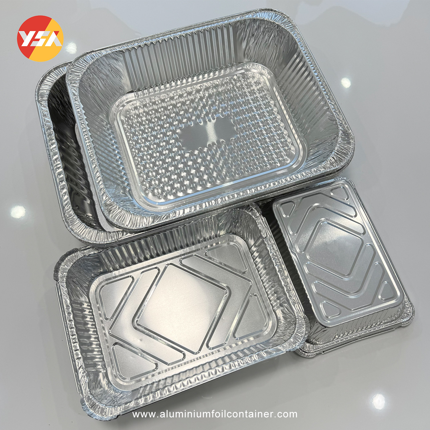 1/2 Size Extra Deep Aluminum Steam Table Pan - 4" Depth