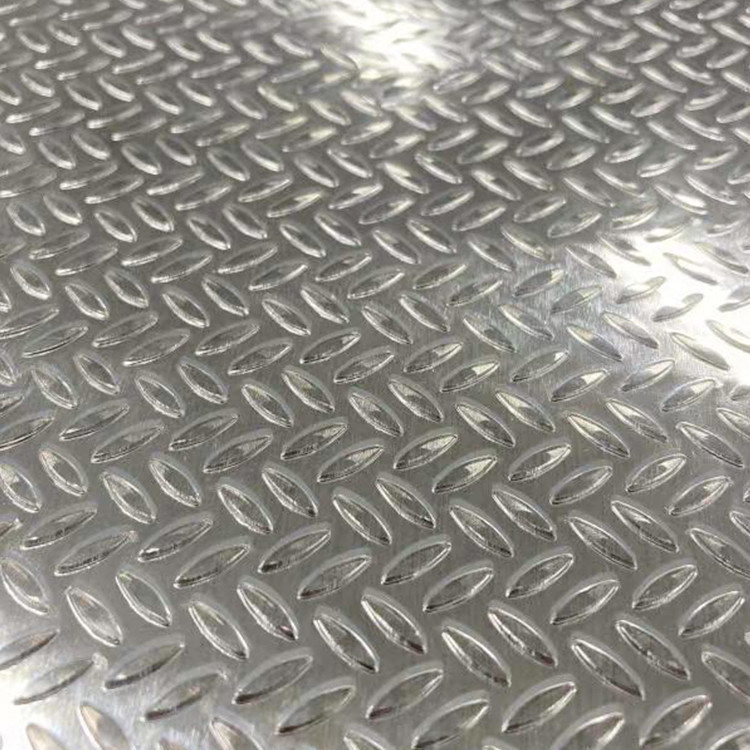 Triple Diamond Embossed Aluminum Sheet - Anti-Slip & Durable