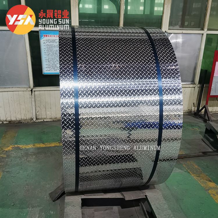 5754 Aluminum Sheet 5 Bar 5mm 4x8 Sheet Aluminum Diamond Plate Embossed ...