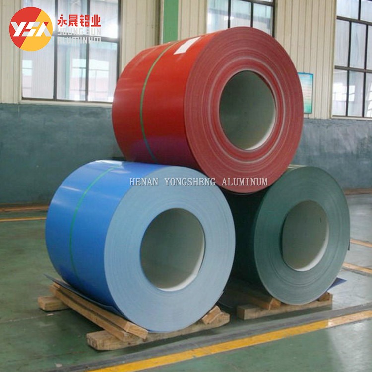 Colour Aluminum Roll 3003 H24 Color Coated Aluminum Coil Prepainted ...